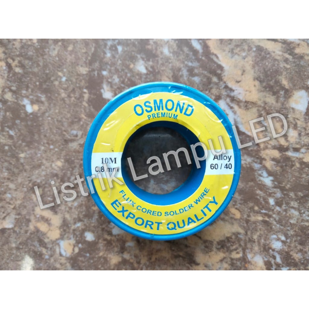 Jual Osmond Timah Solder 60/40 ( 10m ) | Shopee Indonesia