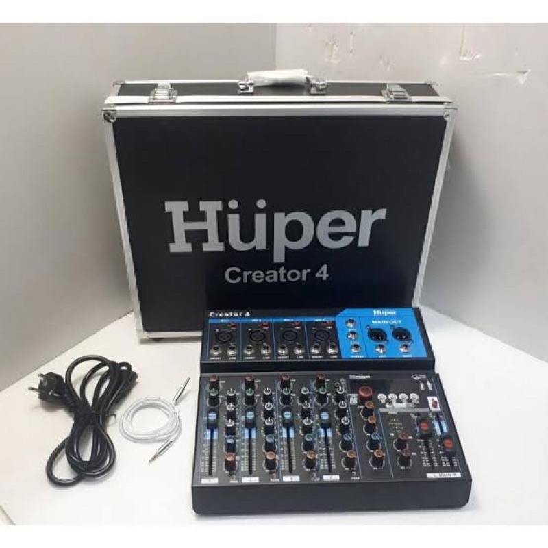 Jual Mixer Huper Creator 4 Original - 4 Channel | Shopee Indonesia