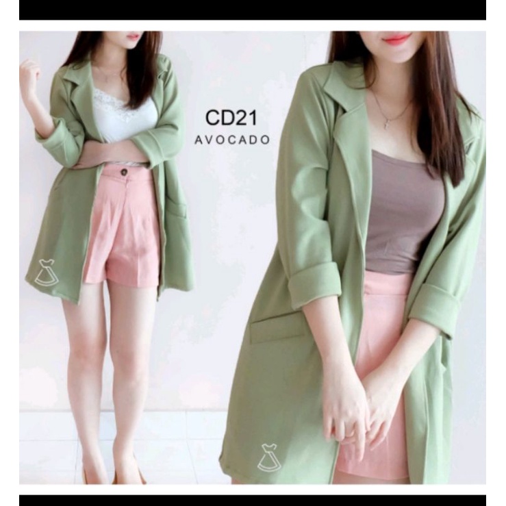 Jual blazer import/blazer kerja/blazer kekinian | Shopee Indonesia