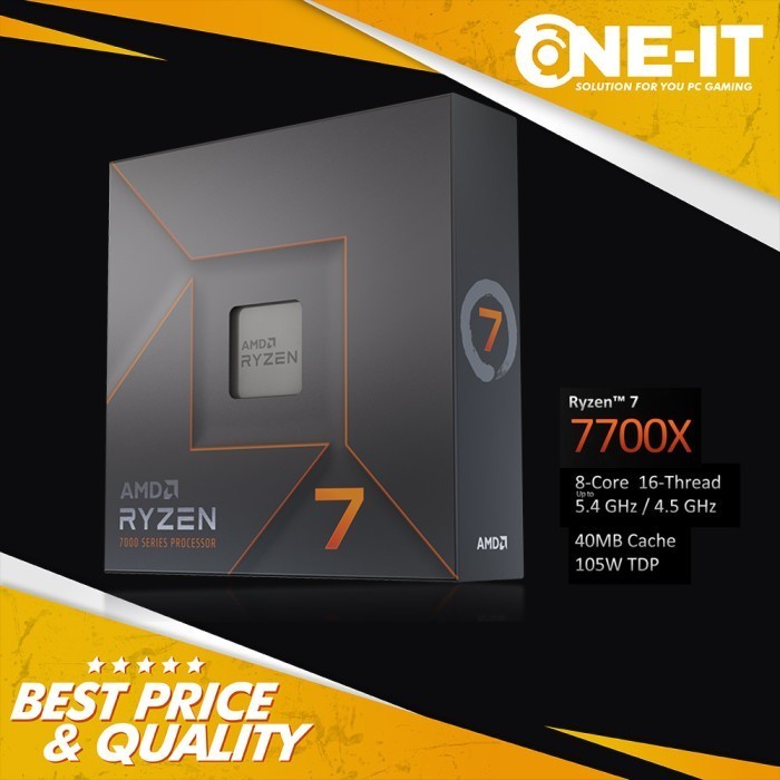 Jual Processor AMD Ryzen 7 7700X Cores 8 Threads 16 Up to 5.4GHz | Shopee Indonesia