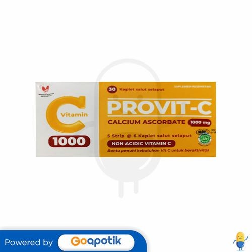 Jual PROVIT-C 1000 MG BOX 30 KAPLET SANGAT AMPUH !! | Shopee Indonesia