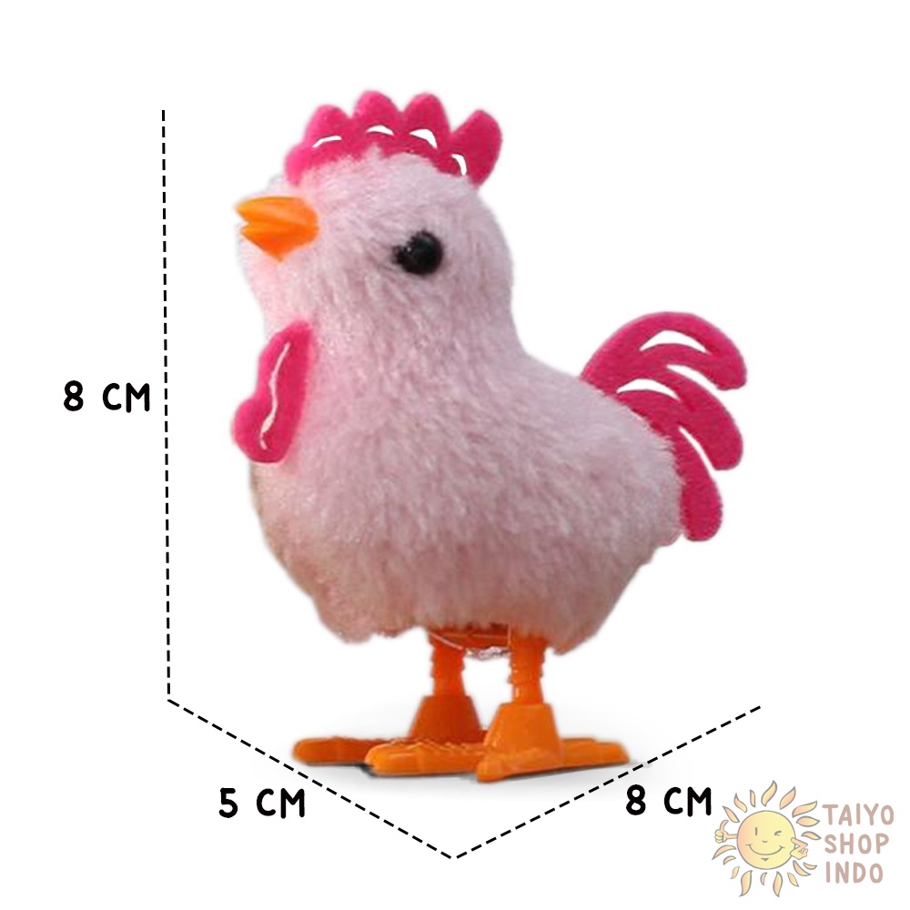 Jual TAIYO Mainan Anak Ayam Itik Berjalan Kelinci Burung Model Putar ...