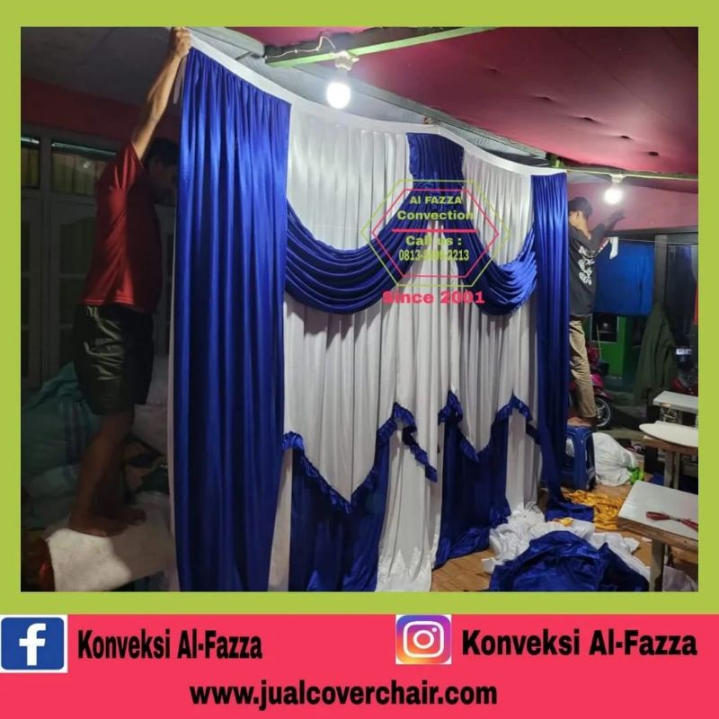 Jual Kain backdrop lamaran pernikahan 3x3 | Shopee Indonesia