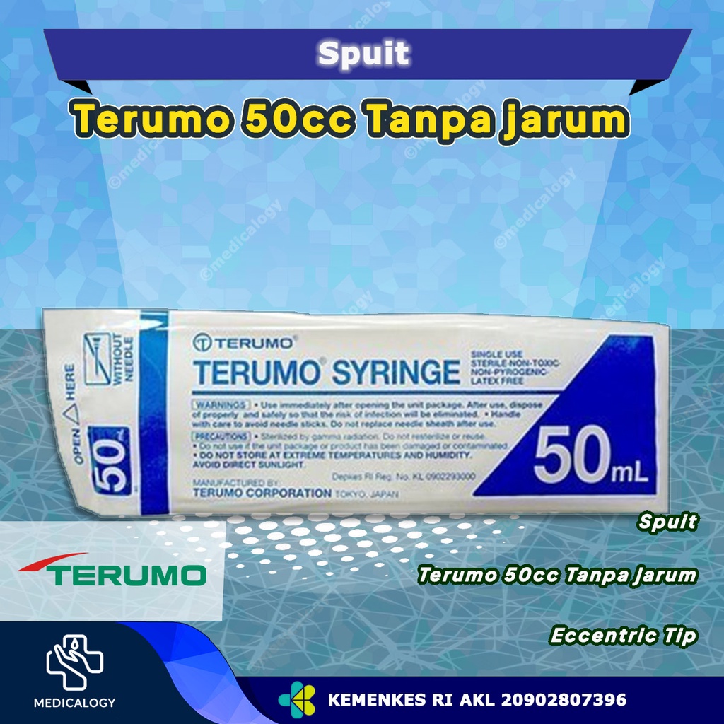 Jual Spuit Terumo 50 cc Tanpa Needle Ecer per pcs | Shopee Indonesia