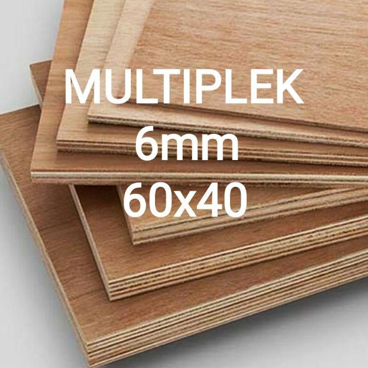 Jual Terbaru Triplek / Multiplek 6mm (60x40)cm, plywood 6mm | Shopee ...