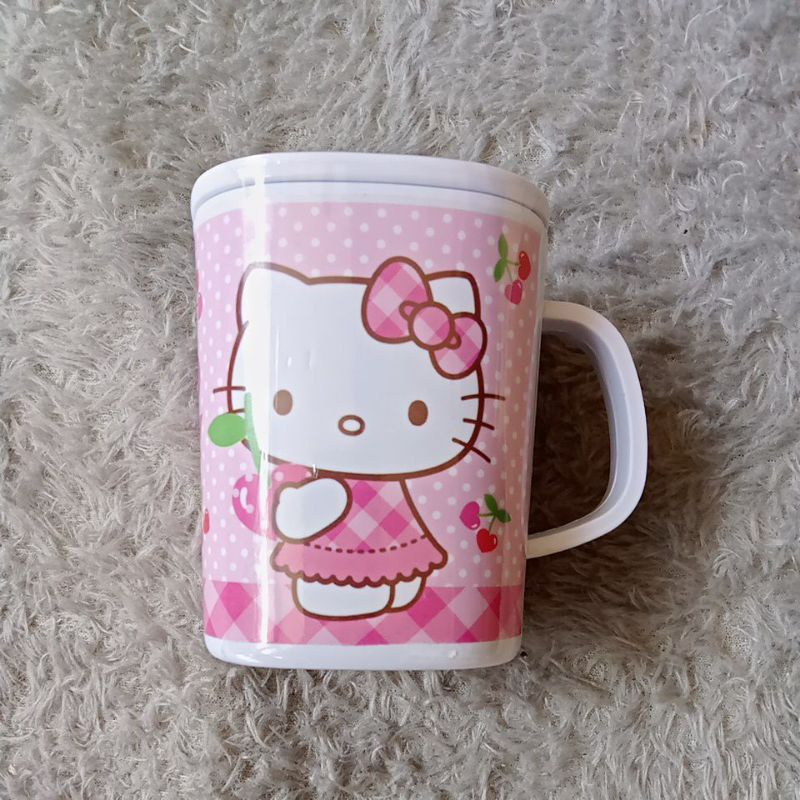 Jual 12 pcs vanda mug segi + ttp Vanda hellokitty sweet cherry | Shopee ...