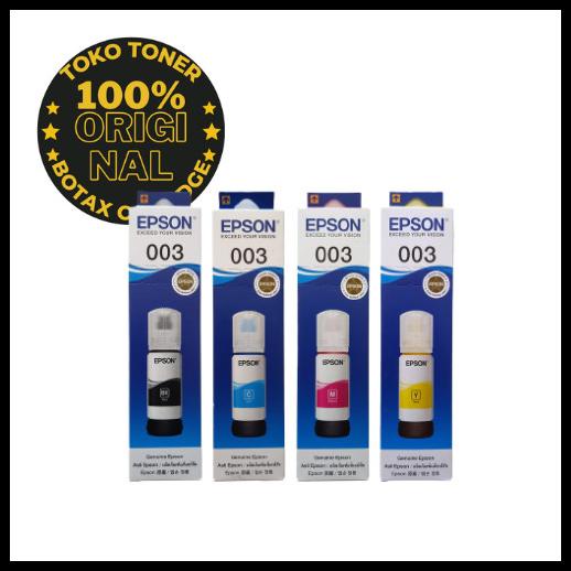 Jual Produk Baru Epson Cartridge T00V1-V4 003 For L3110 (1Set) | Shopee ...