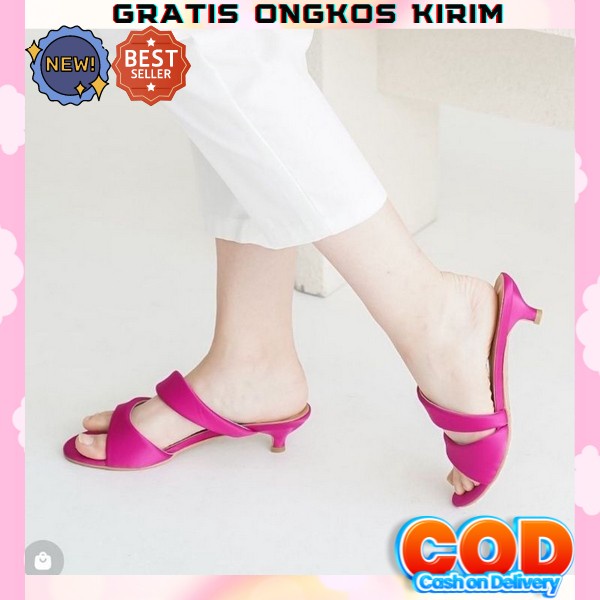 Jual Sandal Import High Heels Sepatu Hak Pesta Hels Wanita Haighils ...