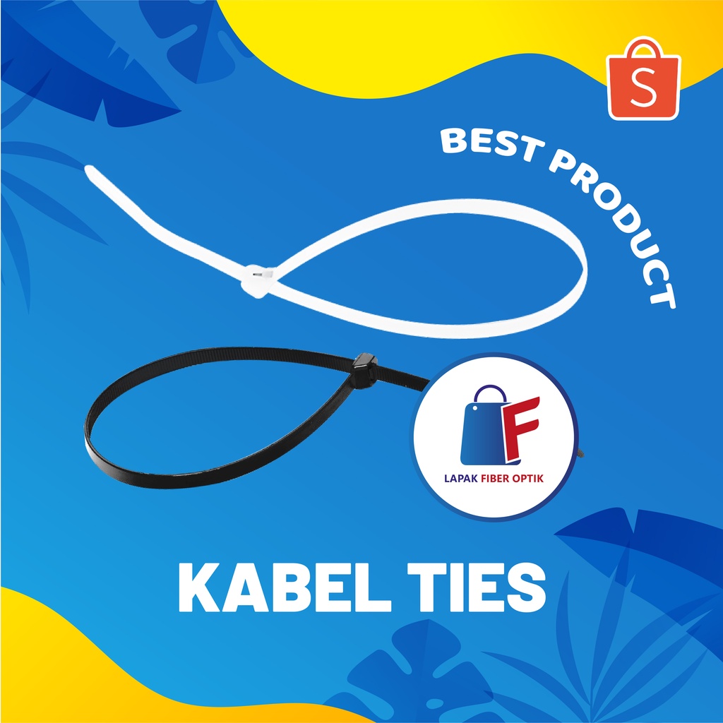 Jual Jual Kabel Ties Masko 100mm Putih isi 100pc/ Kabel Ties Putih ...