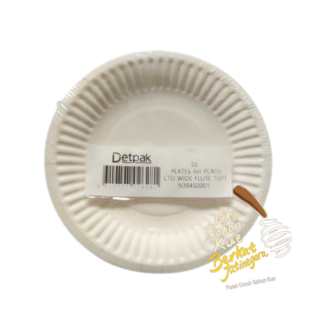 Jual PAPER PLATE 6,7,9 INCH / PIRING KERTAS MOTIF POLOS | Shopee Indonesia