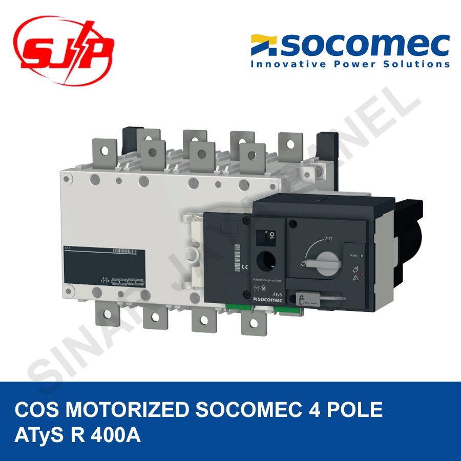 Jual ORIGINAL SOCOMEC COS SOCOMEC ATYS R MOTORISED 400A 4P AUTO CHANGE OVER SWITCH OTOMATIS ...