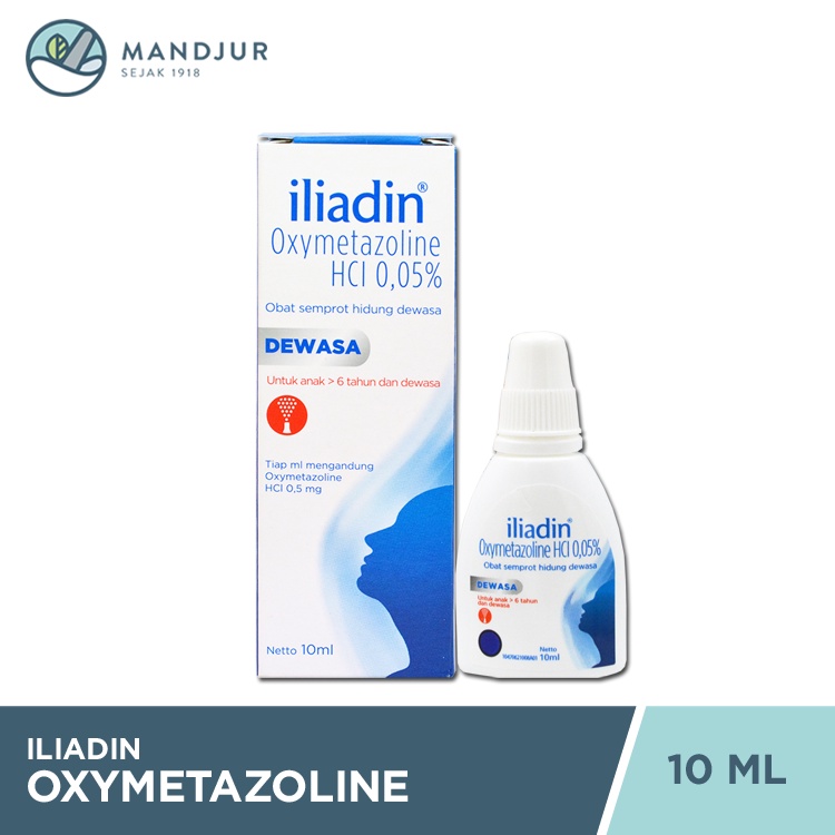 Jual Iliadin Nasal Spray 10 mL - Obat Semprot Hidung Tersumbat | Shopee ...