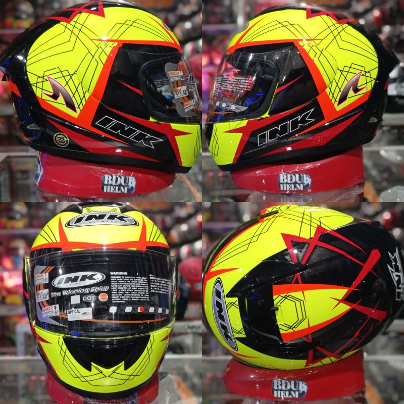 Jual HELM INK GP RACE & CL MAX 100% ORIGINAL INK | Shopee Indonesia