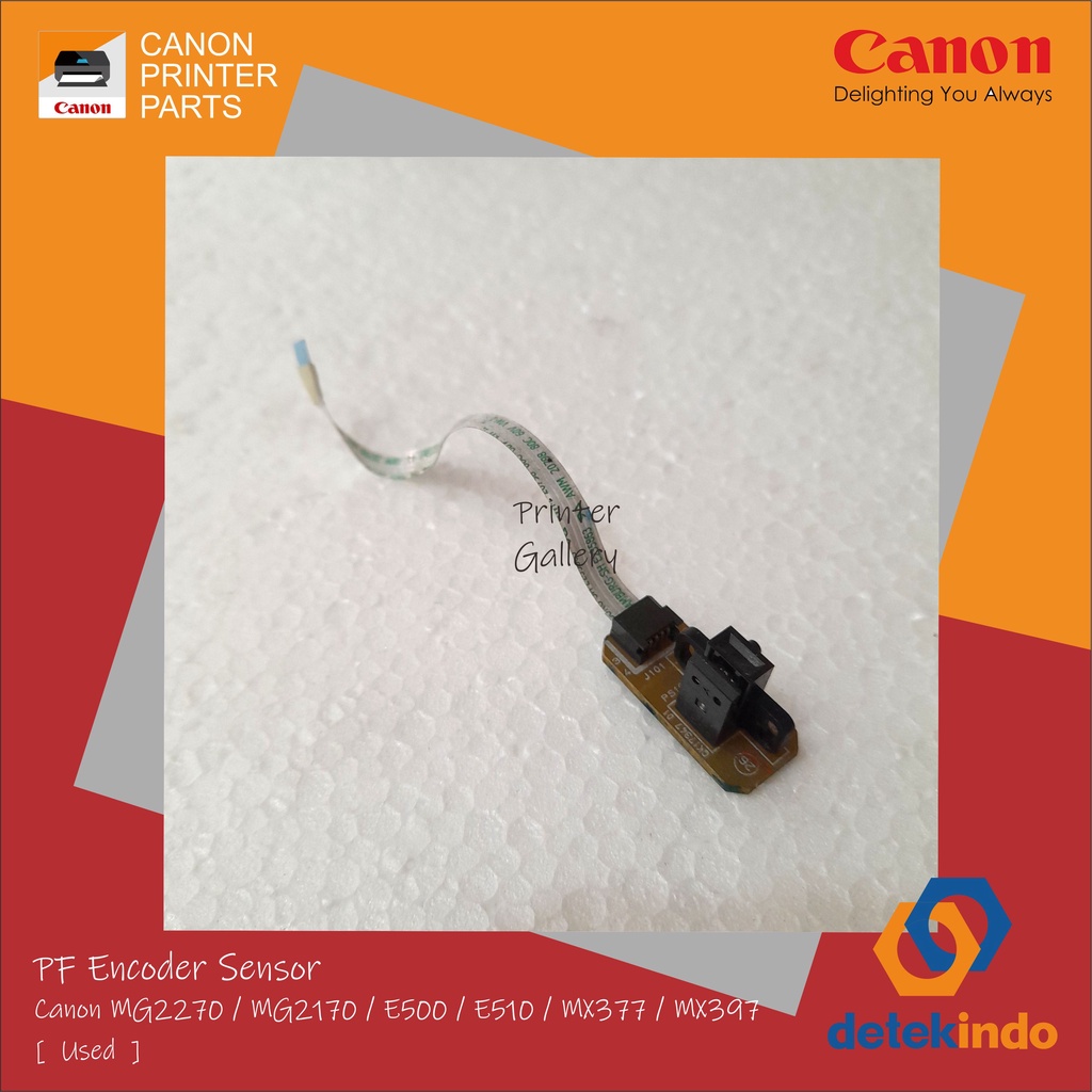 Jual PF Encoder Sensor / Pembaca Timing Disk Printer Canon MG2270 E500 ...