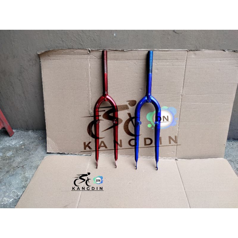 Jual fork sepeda mtb 26 ukuran headset 22.2 standar | Shopee Indonesia
