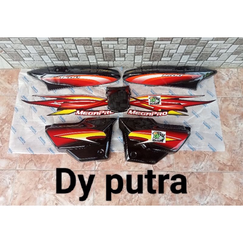 Jual Cover body bodi megapro lama megapro hiu set box aki | Shopee ...