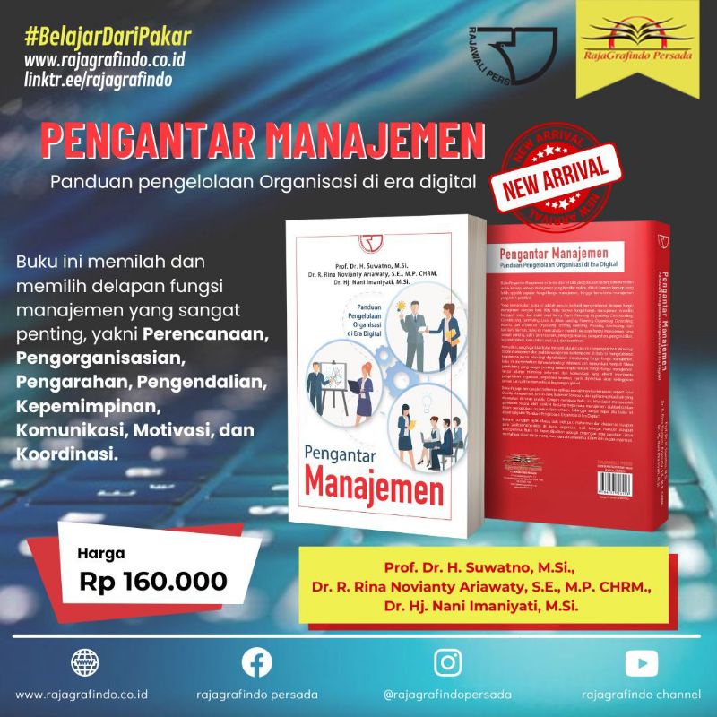 Jual BUKU PENGANTAR MANAJEMEN | Shopee Indonesia