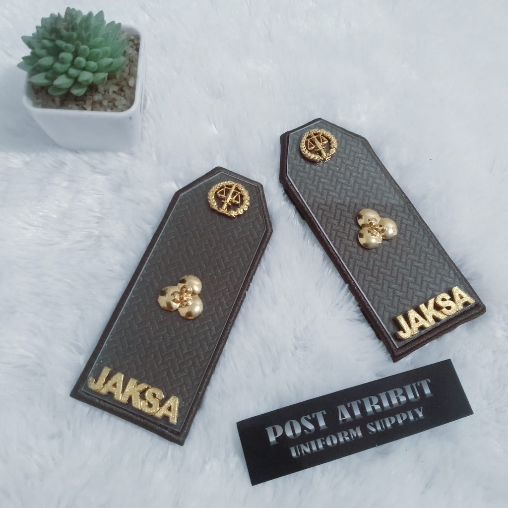 Jual Pangkat PDU 3D-4B LOGAM JAKSA / Pangkat JAKSA Terbaru / Atribut ...