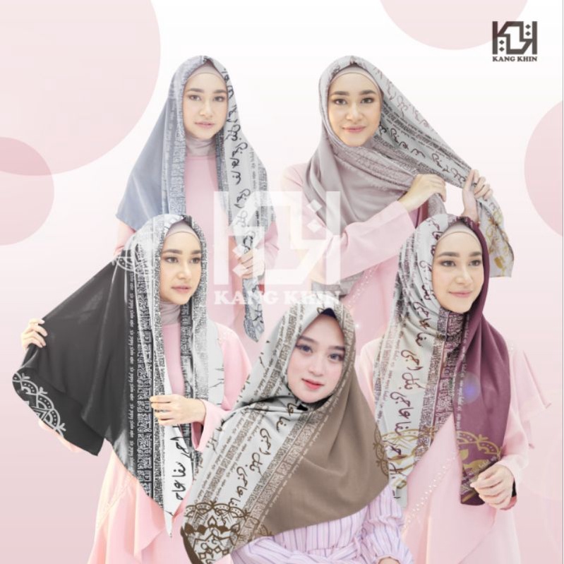 Jual Hijab Terbaru Motif SOPO NGAJI BAKAL AJI Hijab Pegon Arab Terbaru ...