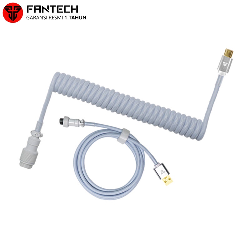 Jual Kabel Coil Fantech Aviator AC701 Coiled Cable Type C for Keyboard ...