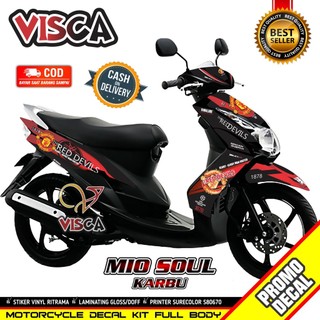 Jual Decal Mio Soul Karbu Full Body Stiker Mio Soul Karbu Variasi Keren ...