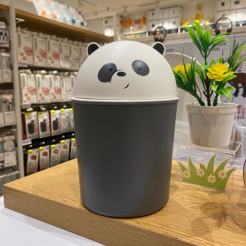 Jual Miniso X We Bare Bears Waste Bin | Shopee Indonesia