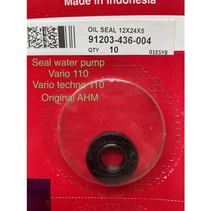 Jual Oil Seal 12x24x5 Vario 110,Vario 125 eSP, Vario 150 eSP | Shopee ...