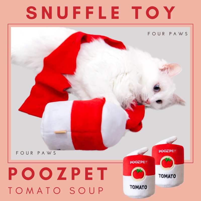 Jual MAINAN ANJING SOP TOMAT / POOZPET SNIFFING GAME DOG TOYS TOMATO ...