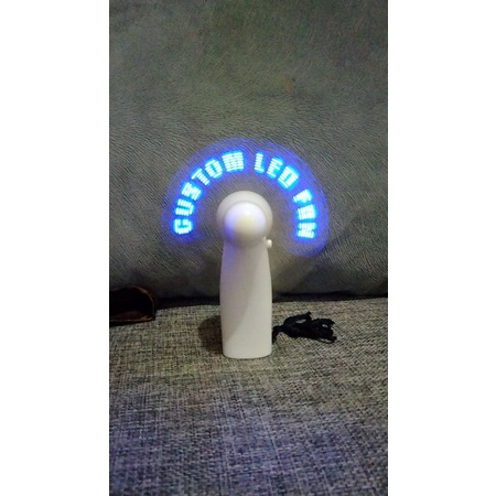 Jual KIPAS LED CUSTOM BISA BERPUTAR BISA BANYAK KATA UNTUK KONSER ...