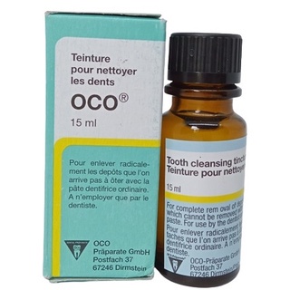 Jual Dental OCO Tooth Cleansing Tincture - Stain Remover - Pelunak ...
