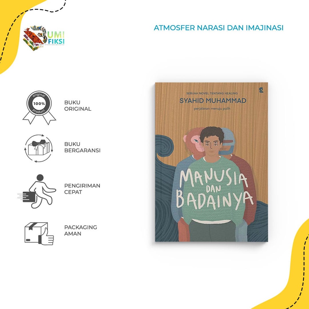Jual Buku Novel Manusia Dan Badainya - Syahid Muhammad - Gradien ...