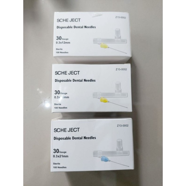 Jual Dental Sche Ject Disposible isi 100 pcs / pack | Shopee Indonesia