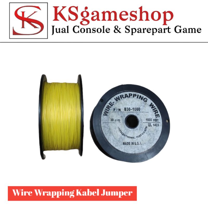 Jual Wrapping Wire Wraping 304m Kabel Kawat Jumper Upgrade 30 AWG 1000 ...