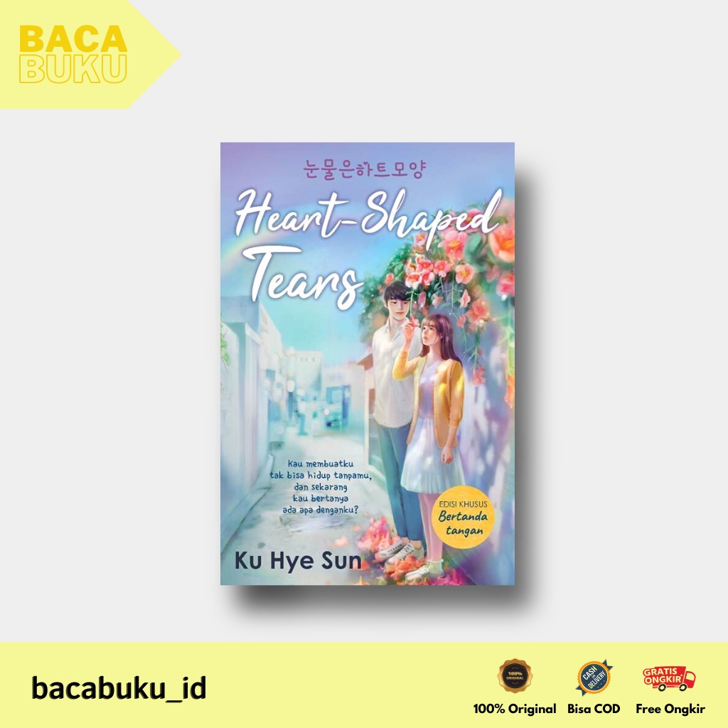 Jual NOVEL HEART-SHAPED TEARS by Ku Hye Sun - Noura Books | Shopee ...