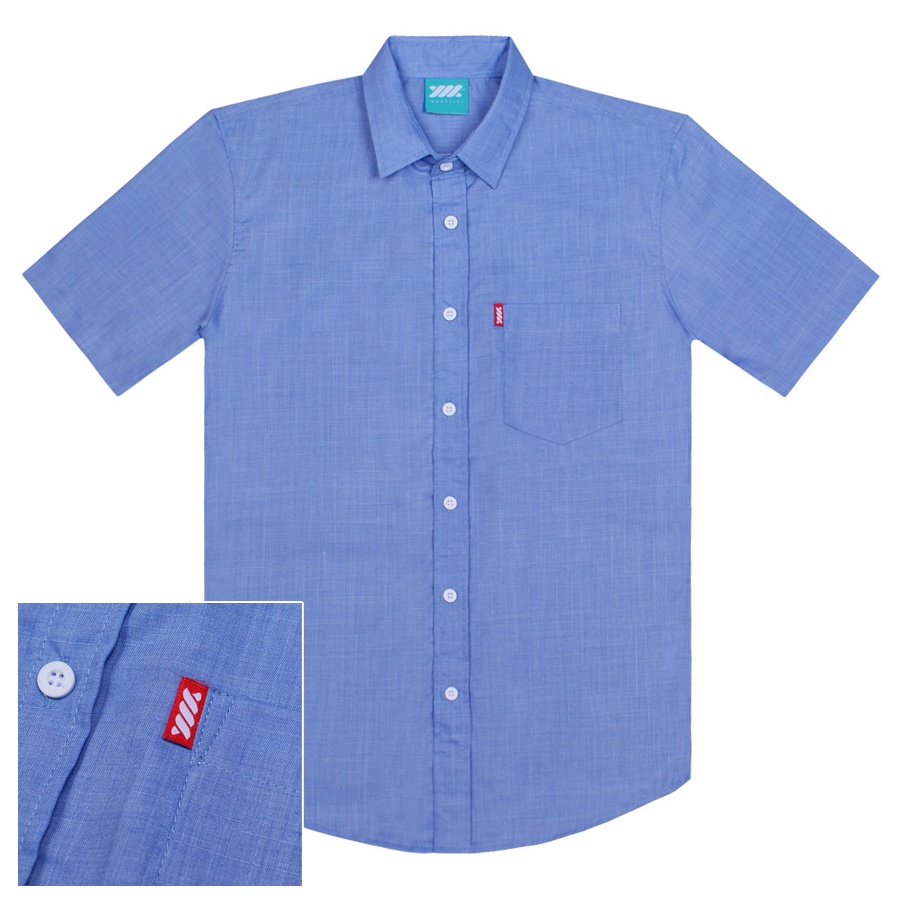 Jual WADEZIG! SHIRT - AMADOR BLUE | Shopee Indonesia
