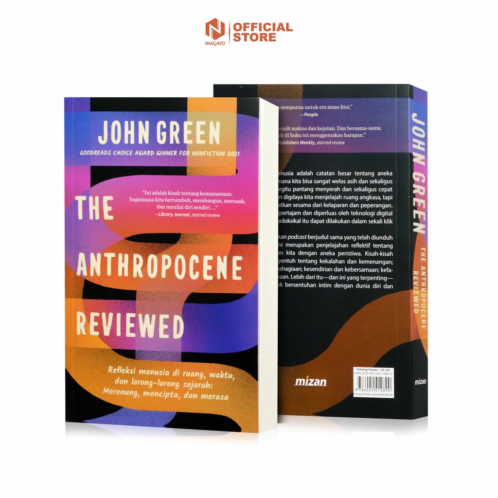 Jual Buku Psikologi / The Anthropocene Reviewed - Good Reads Choice ...