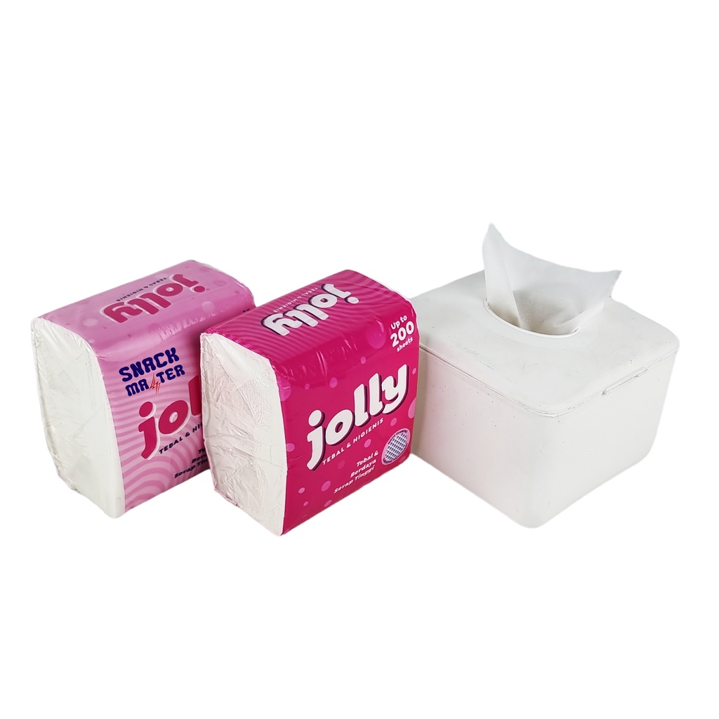 Jual Tisu JOLLY Facial Tissue POP UP 200's | Shopee Indonesia
