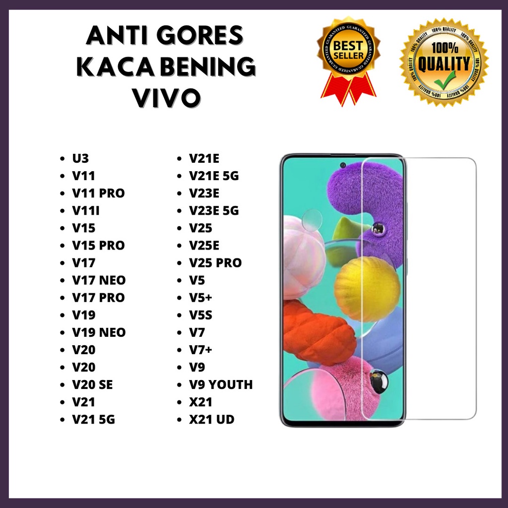 Jual VIVO U3-V11-V11 PRO-V11I-V15-V15 PRO-V17-V17 NEO-V17 PRO-V19-V19 NEO-V20-V20-V20 SE-V21-V21 ...