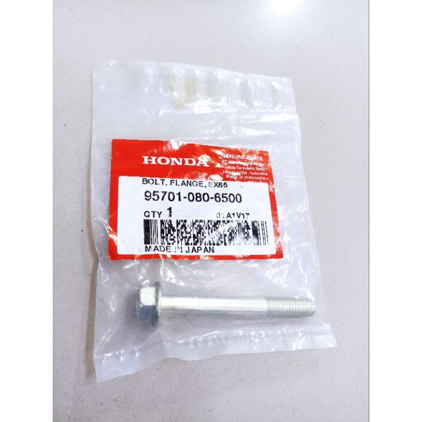 Jual BOLT BAUT FLANGE 8X65 ORIGINAL AHM | Shopee Indonesia