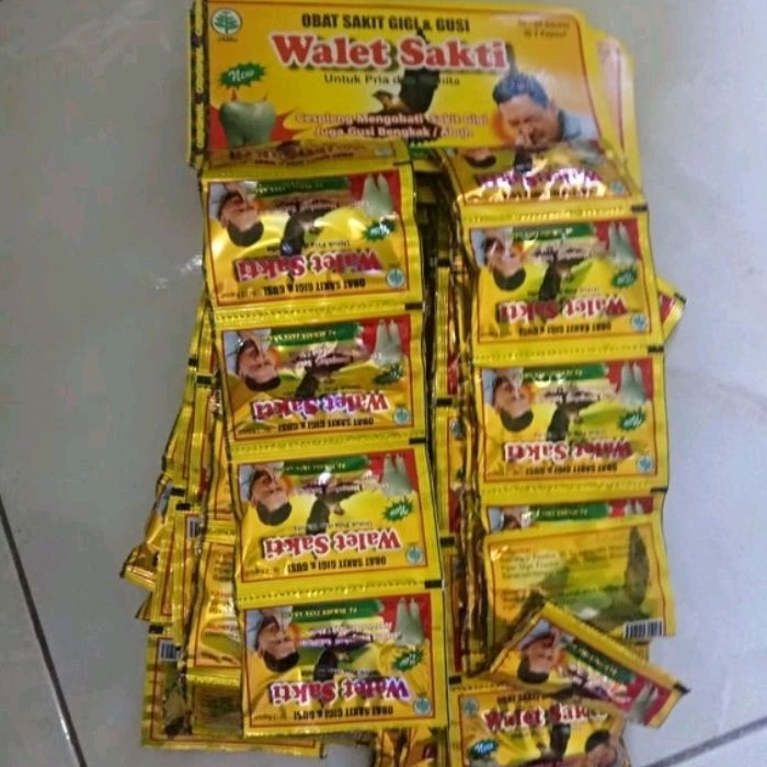 Jual WALET SAKTI MULTIGUNA KAPSUL SAKIT GIGI GUSI BENGKAK ASAMURAT ...