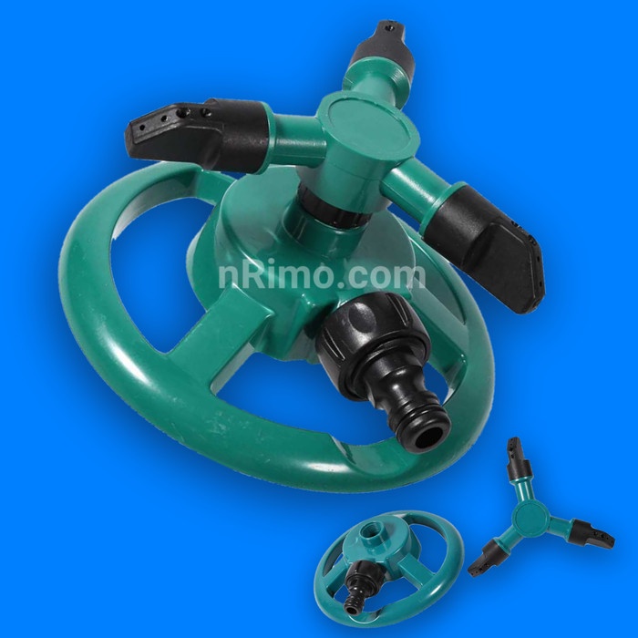 Jual Alat Penyiram Tanaman Otomatis Sprinkler Air 360 Taman Kebun Full ...