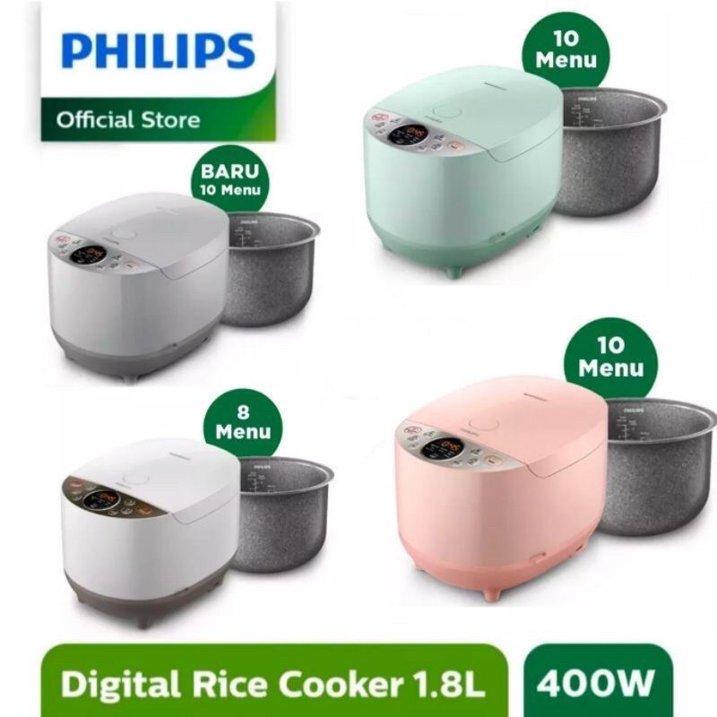Jual PHILIPS Digital Rice Cooker [1.8 L] - HD4515 | Shopee Indonesia