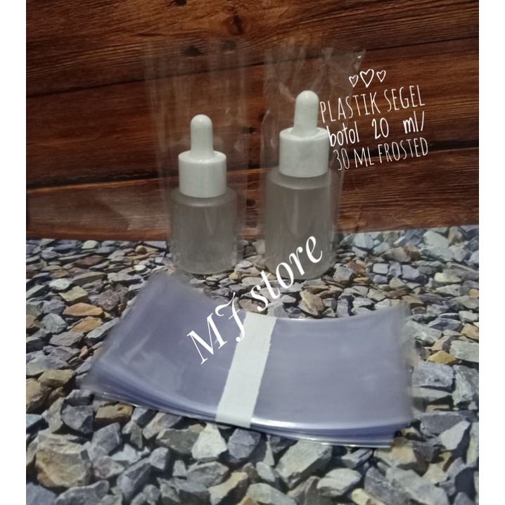 Jual plastik Segel Botol serum 20 ml/30 ml frosted | Shopee Indonesia