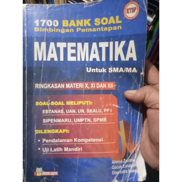 Jual buku 1700 bank soal matematika untuk SMA | Shopee Indonesia