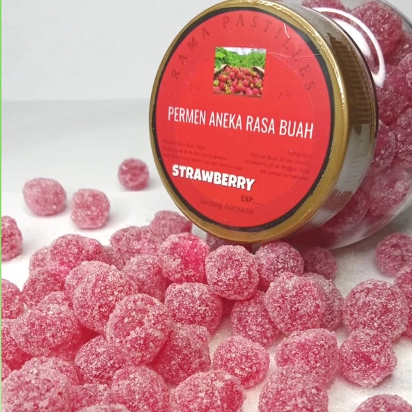Jual Permen Aneka Rasa Buah Jeruk Stroberi Durian Sirsak Anggur Mix ...