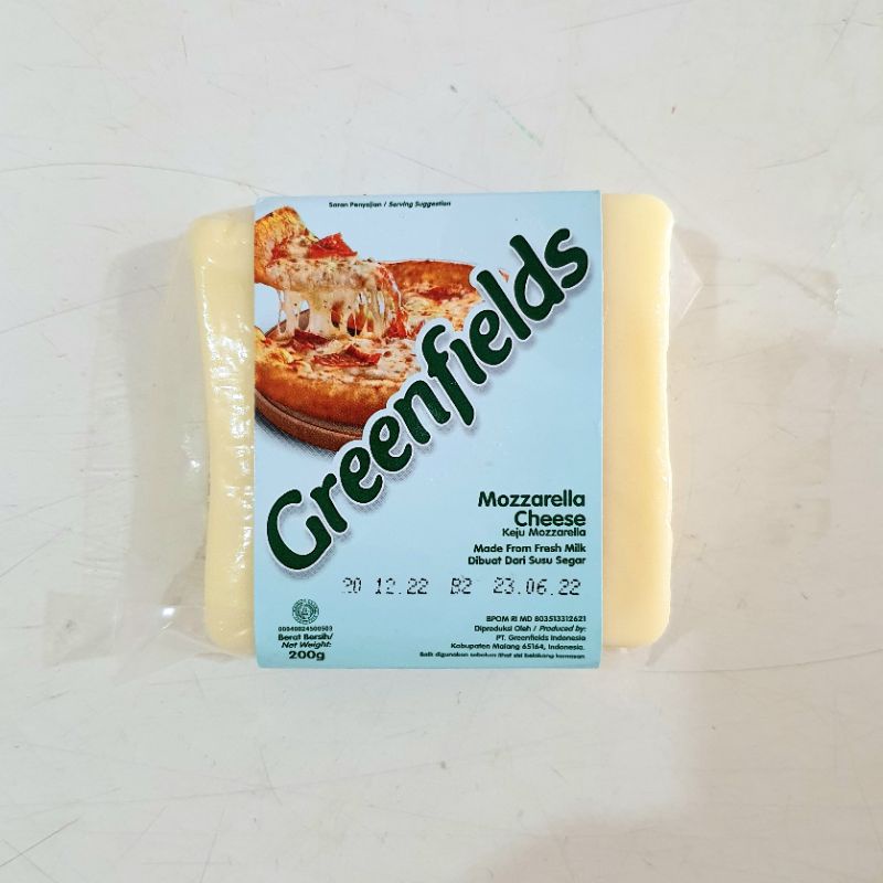 Jual Greenfields Mozzarella Cheese 200g | Shopee Indonesia