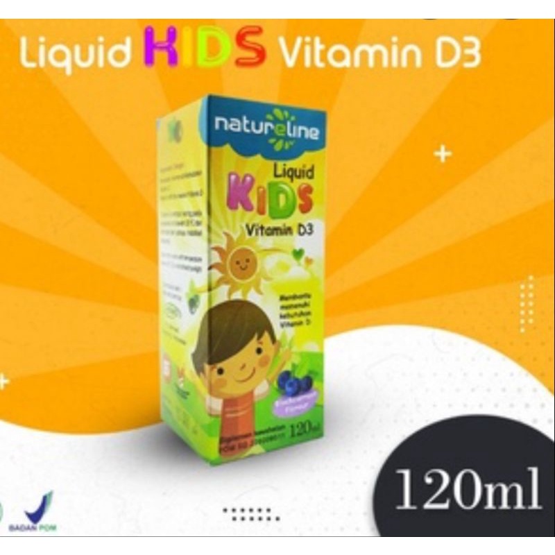 Jual Natureline Vitamin D sirup 400 IU 120 ml | Shopee Indonesia