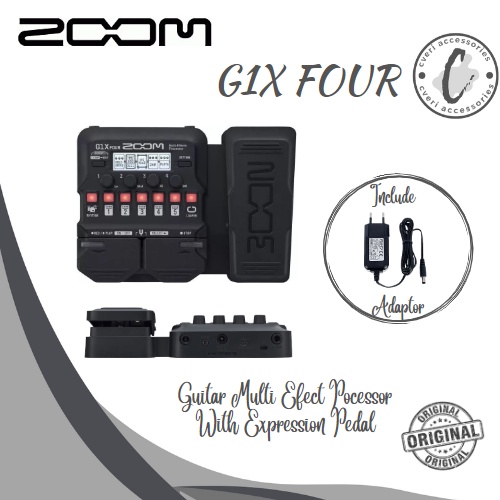 Jual Zoom G1X Four Guitar Multi Effect Processor Pedal Multi Efek Gitar ...