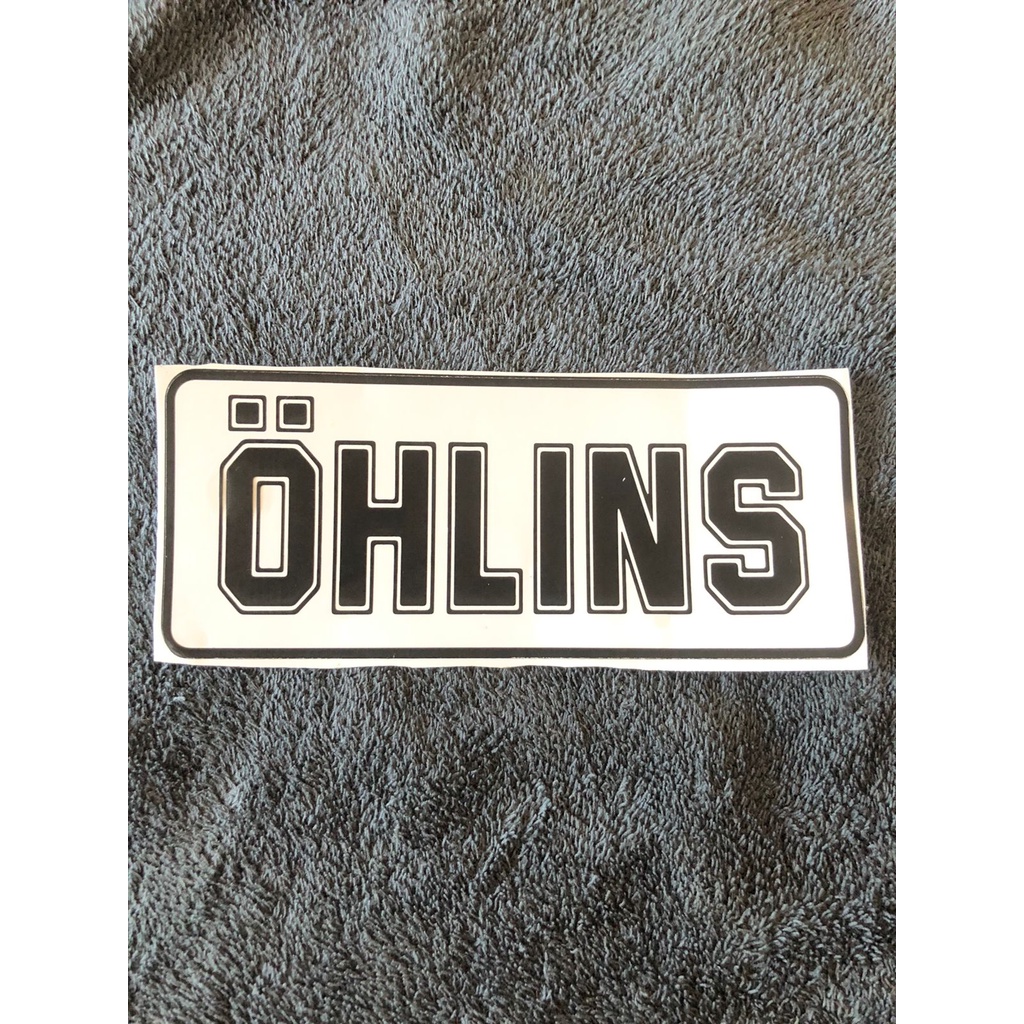 Jual promo Sticker Ohlins stiker motor motif ohlins sweden ori jumbo ...