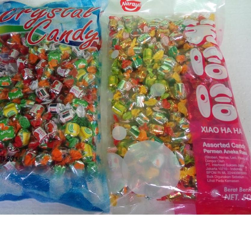 Jual EXCLUSIVE!NARAYA Xiao Ha Ha 500gr Halal MUI - Permen Rasa Buah Assorted Candy Naraya Xiao ...